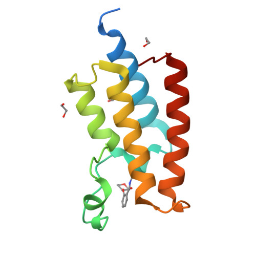 RCSB PDB - 5LVQ: Crystal structure of human PCAF bromodomain in complex ...