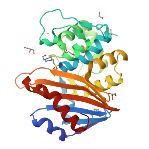 RCSB PDB - 5MMY: Crystal structure of OXA10 with HEPES