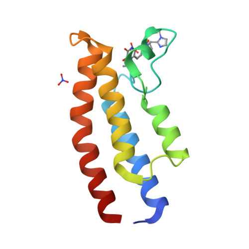 RCSB PDB - 5O5F: Crystal structure of the human BRPF1 bromodomain in ...