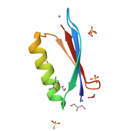 RCSB PDB - 5O94: X-ray structure of a zinc binding GB1 mutant