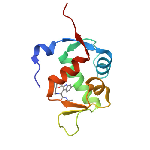RCSB PDB - 5OAI: Structure of MDM2 with low molecular weight inhibitor