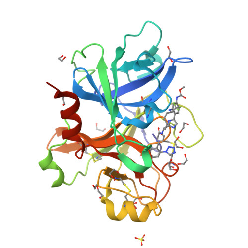RCSB PDB - 5QTV: FACTOR XIA IN COMPLEX WITH THE INHIBITOR methyl [(2R ...