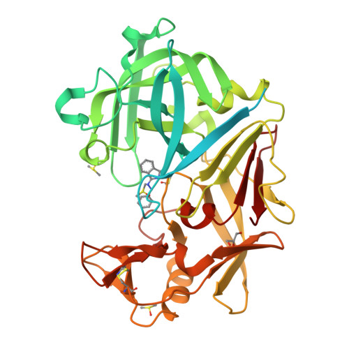 RCSB PDB - 5SAK: Endothiapepsin in complex with compound FU5-1