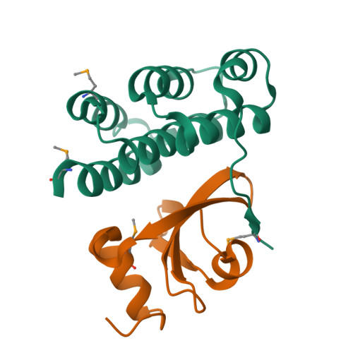 RCSB PDB - 5T87: Crystal structure of CDI complex from Cupriavidus ...