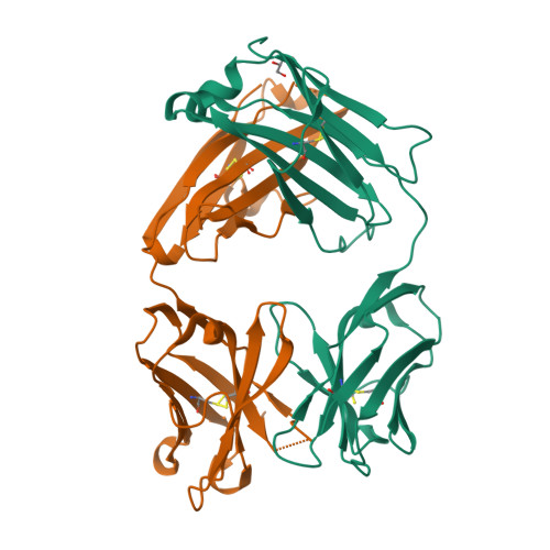 RCSB PDB - 5TDP: Crystal structure of the Fab fragment of anti-HER2 ...
