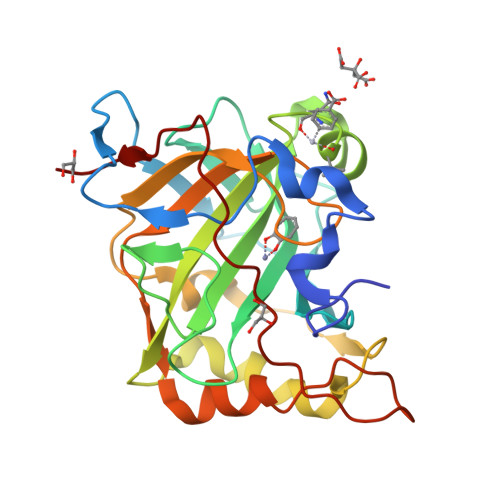 RCSB PDB - 5THI: Crystal Structure of 2-hydroxycyclohepta-2,4,6-trien-1 ...