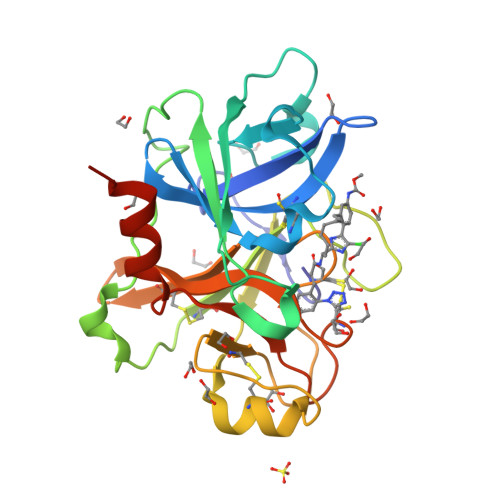 RCSB PDB - 5TKS: FACTOR XIA IN COMPLEX WITH THE INHIBITOR ((15S)-18 ...