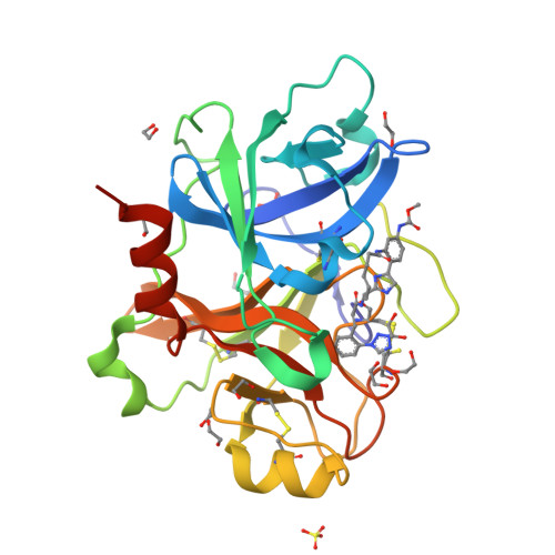 RCSB PDB - 5TKT: FACTOR XIA IN COMPLEX WITH THE INHIBITOR METHYL ((12E ...