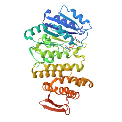 RCSB PDB - 5TZJ: Crystal structure of S. aureus TarS 1-349 in complex ...