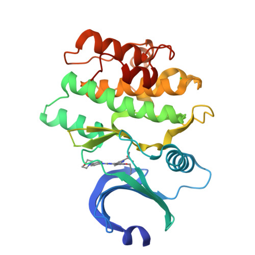 RCSB PDB - 5VD5: CRYSTAL STRUCTURE OF HUMAN WEE1 KINASE DOMAIN IN ...