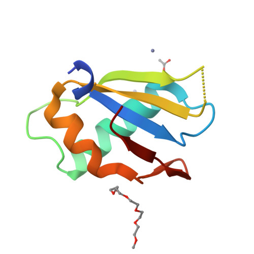 RCSB PDB - 5W0G: Structure of U2AF65 (U2AF2) RRM1 at 1.07 resolution