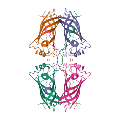 RCSB PDB - 5W2K: Crystal structure of mutant CJ YCEI protein (CJ-G34C ...