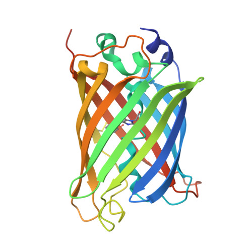 RCSB PDB - 5WJ4: Crystal structure of redox-sensitive green fluorescent ...