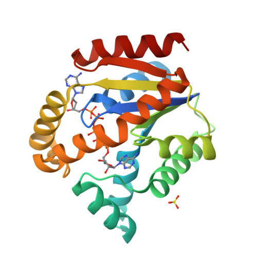 RCSB PDB - 5X6K: Crystal structure of adenylate kinase