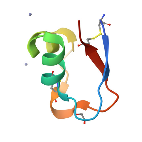 RCSB PDB - 5YLG: Crystal Structure of LysM domain from pteris ...