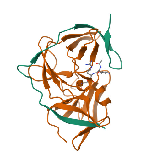 RCSB PDB - 5YOF: Crystal structure of zika virus NS3 protease in ...