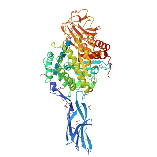 RCSB PDB - 5Z7M: SmChiA sliding-intermediate with chitohexaose