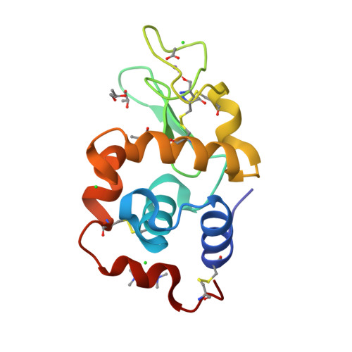 RCSB PDB - 6ADF: Structure of HEWL co-crystallised with TEMED