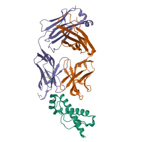 RCSB PDB - 6AQ7: Structure of POM6 FAB fragment complexed with mouse PrPc