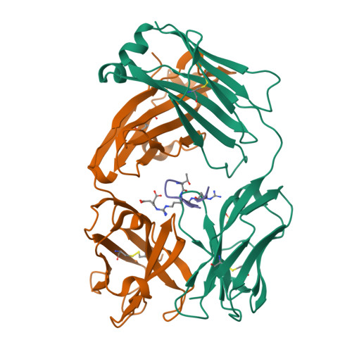 RCSB PDB - 6AZL: Structure of cetuximab with aminoheptanoic acid-linked ...