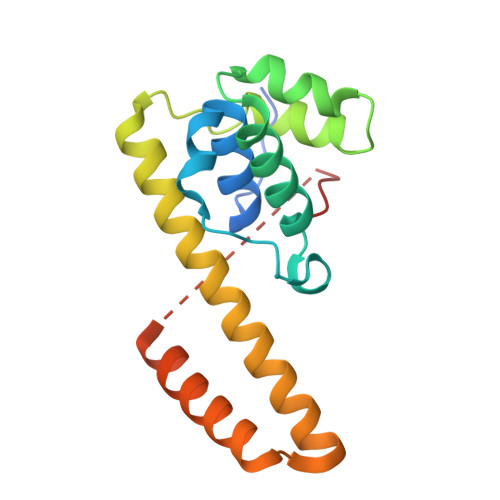 RCSB PDB - 6CBR: DnaG Primase C-terminal domain complex with SSB C ...