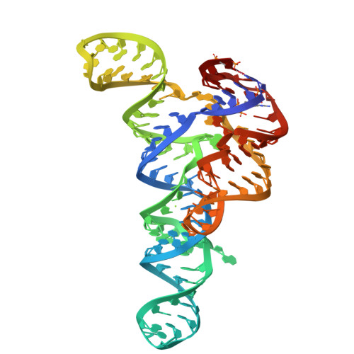 RCSB PDB - 6DNR: PRPP Riboswitch bound to PRPP, ligand-free structure