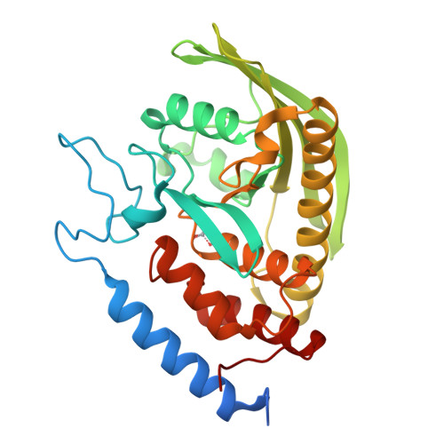 RCSB PDB - 6DT6: Crystal Structure of the YopH PTP1B Chimera 3 PTPase ...