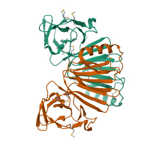 RCSB PDB - 6EA6: Structure of VACV poxin 2'3' cGAMP-specific nuclease