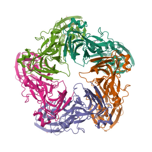 RCSB PDB - 6G41: Crystal structure of SeMet-labeled mavirus penton protein