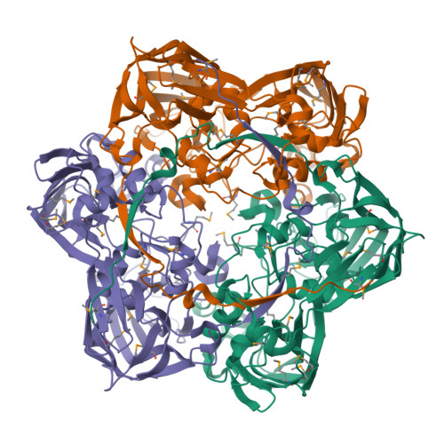 RCSB PDB - 6G43: Crystal structure of SeMet-labeled mavirus major ...