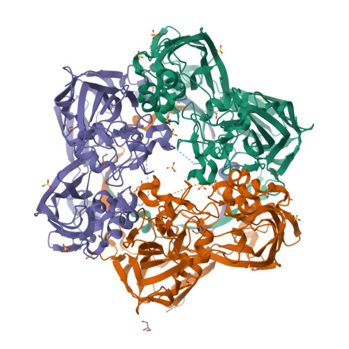 RCSB PDB - 6G44: Crystal structure of mavirus major capsid protein ...