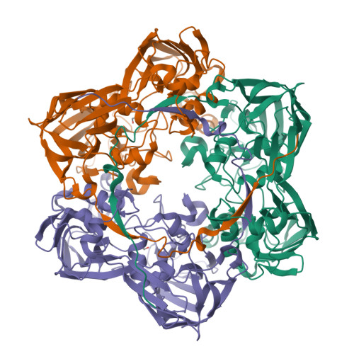 RCSB PDB - 6G45: Crystal structure of mavirus major capsid protein