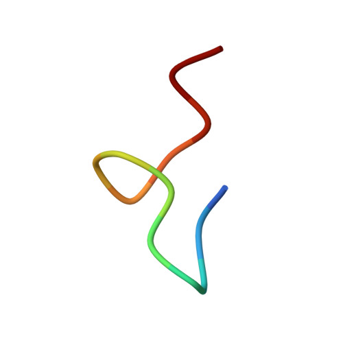 RCSB PDB - 6GIL: NMR structure of temporin B in SDS micelles