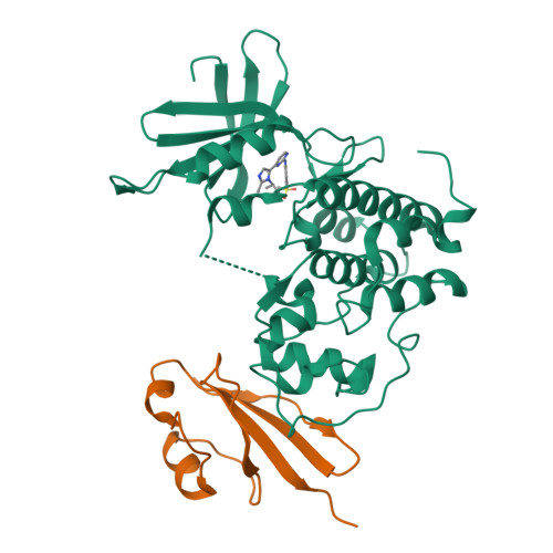 RCSB PDB - 6GU7: CDK1/Cks2 in complex with AZD5438
