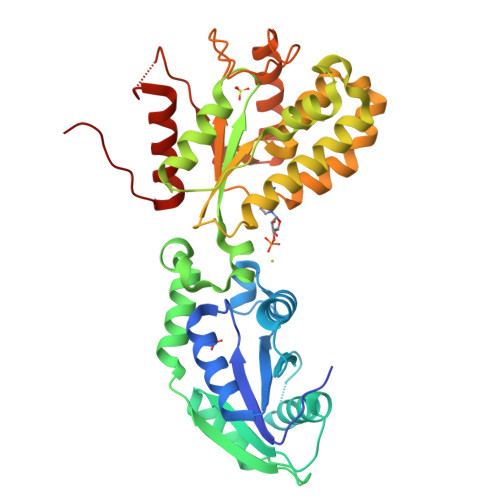 RCSB PDB - 6GYF: Crystal structure of NadR protein in complex with NR