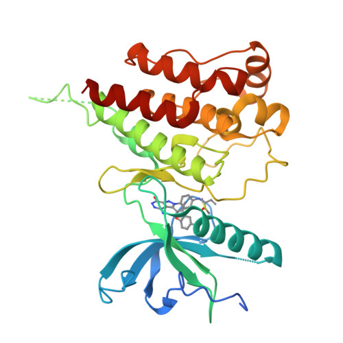 RCSB PDB - 6IUP: Crystal structure of FGFR4 kinase domain in complex ...
