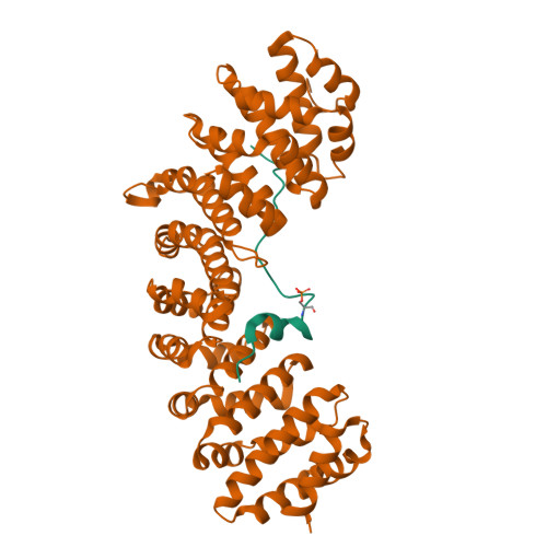 RCSB PDB - 6IWA: Crystal structure of Importin-alpha and phosphoserine ...