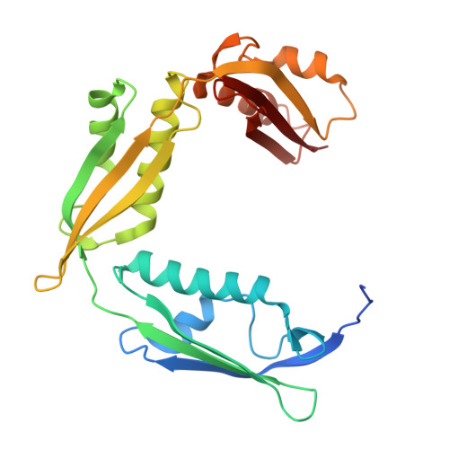 RCSB PDB - 6IZT: Crystal structure of Haemophilus Influenzae BamA POTRA3-5
