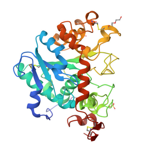 RCSB PDB - 6J1S: Crystal structure of Candida Antarctica Lipase B ...