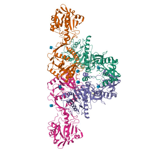 RCSB PDB - 6KAN: Crystal structure of FKRP in complex with Ba ion