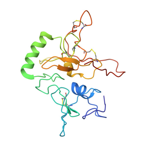 RCSB PDB - 6LEK: Tertiary structure of Barnacle cement protein MrCP20