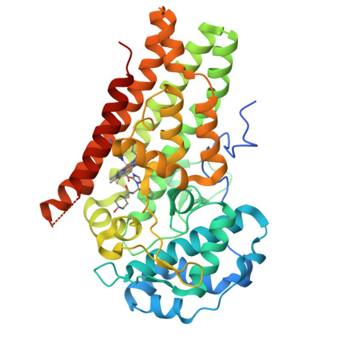 RCSB PDB - 6O3I: Crystal Structure of Human IDO1 bound to navoximod ...