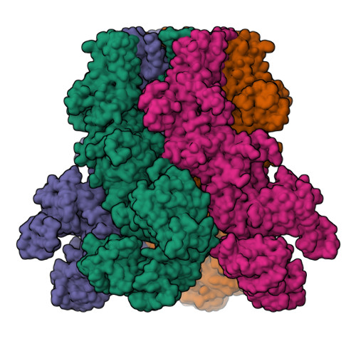 RCSB PDB - 6PUS: Human TRPM2 bound to ADPR and calcium