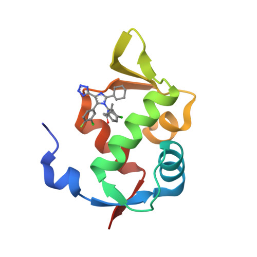 RCSB PDB - 6Q9O: HDM2 (17-111, WILDTYPE) COMPLEXED WITH COMPOUND 10 AT ...