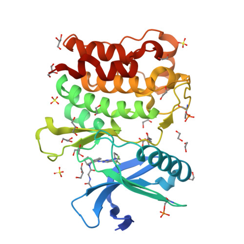 RCSB PDB - 6QAS: Crystal structure of ULK1 in complexed with PF-03814735