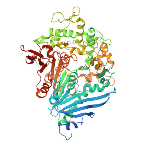 RCSB PDB - 6QZ3: Structure of MHETase from Ideonella sakaiensis