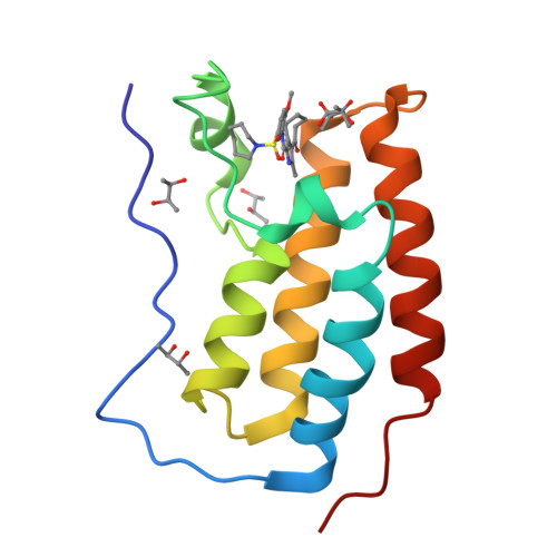 RCSB PDB - 6S6K: Crystal Structure of BRD4(1) bound to inhibitor BUX2 (9)