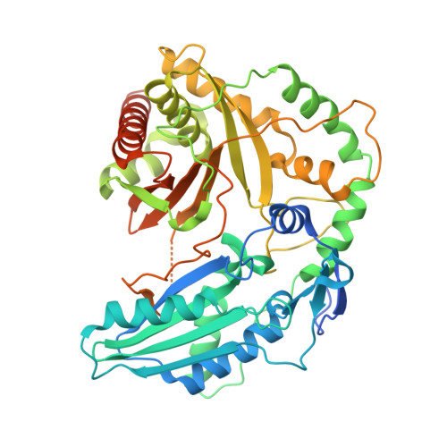 RCSB PDB - 6TA8: Crystal structure of the epimerization domain from the ...
