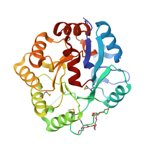 RCSB PDB - 6UVZ: Amidohydrolase 2 from Bifidobacterium longum subsp ...