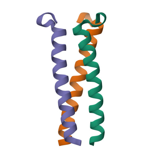 RCSB PDB - 6V5I: Coiled-coil Trimer with Ala:Leu:Ala Triad